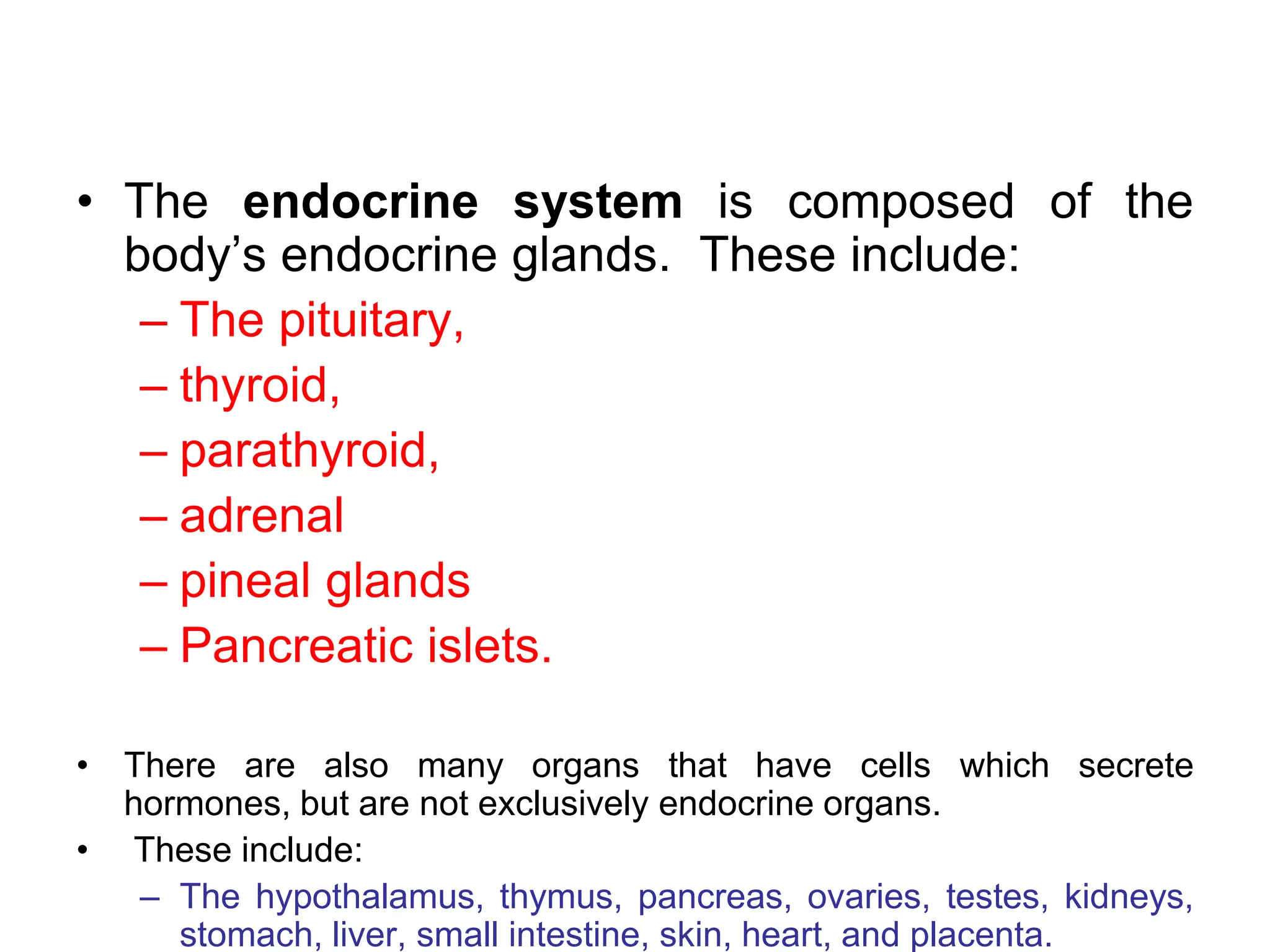 Endocrine system 1 | PDF