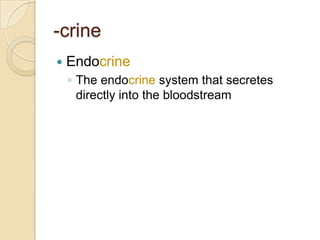 Endocrine system2 | PPTX