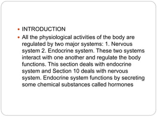 ENDOCRINE SYSTEM | PPTX