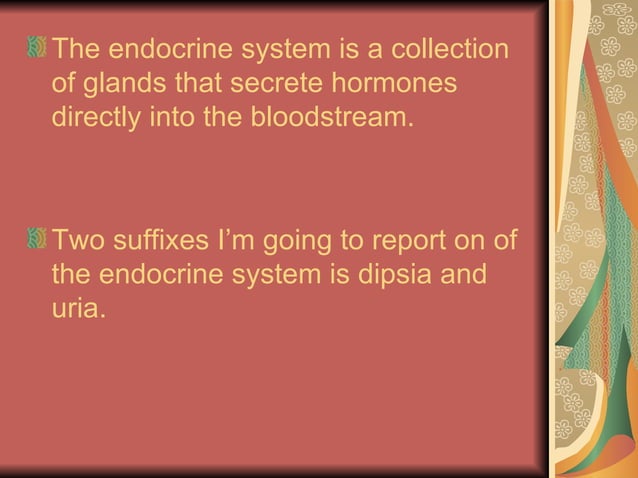 Endocrine system chapter 11 | PPT