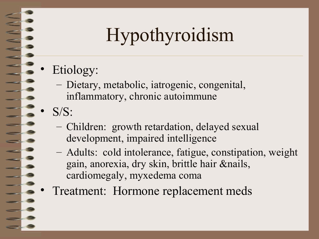 Endocrine System Diseases