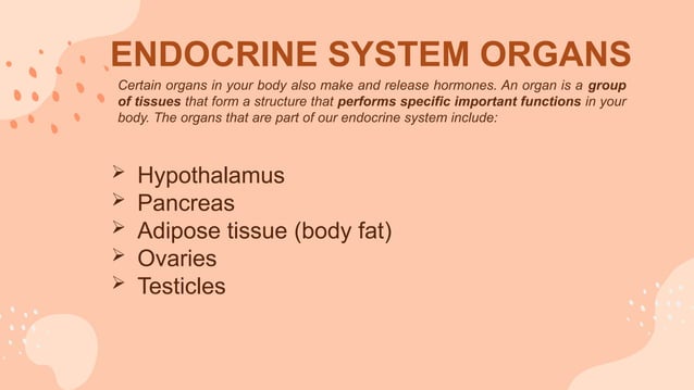 ENDOCRINE SYSTEM REPORT_TESDA CAREGIVING NCII | PPT