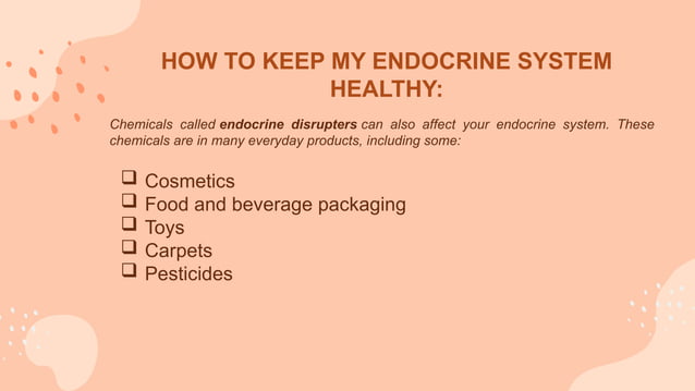 ENDOCRINE SYSTEM REPORT_TESDA CAREGIVING NCII | PPT