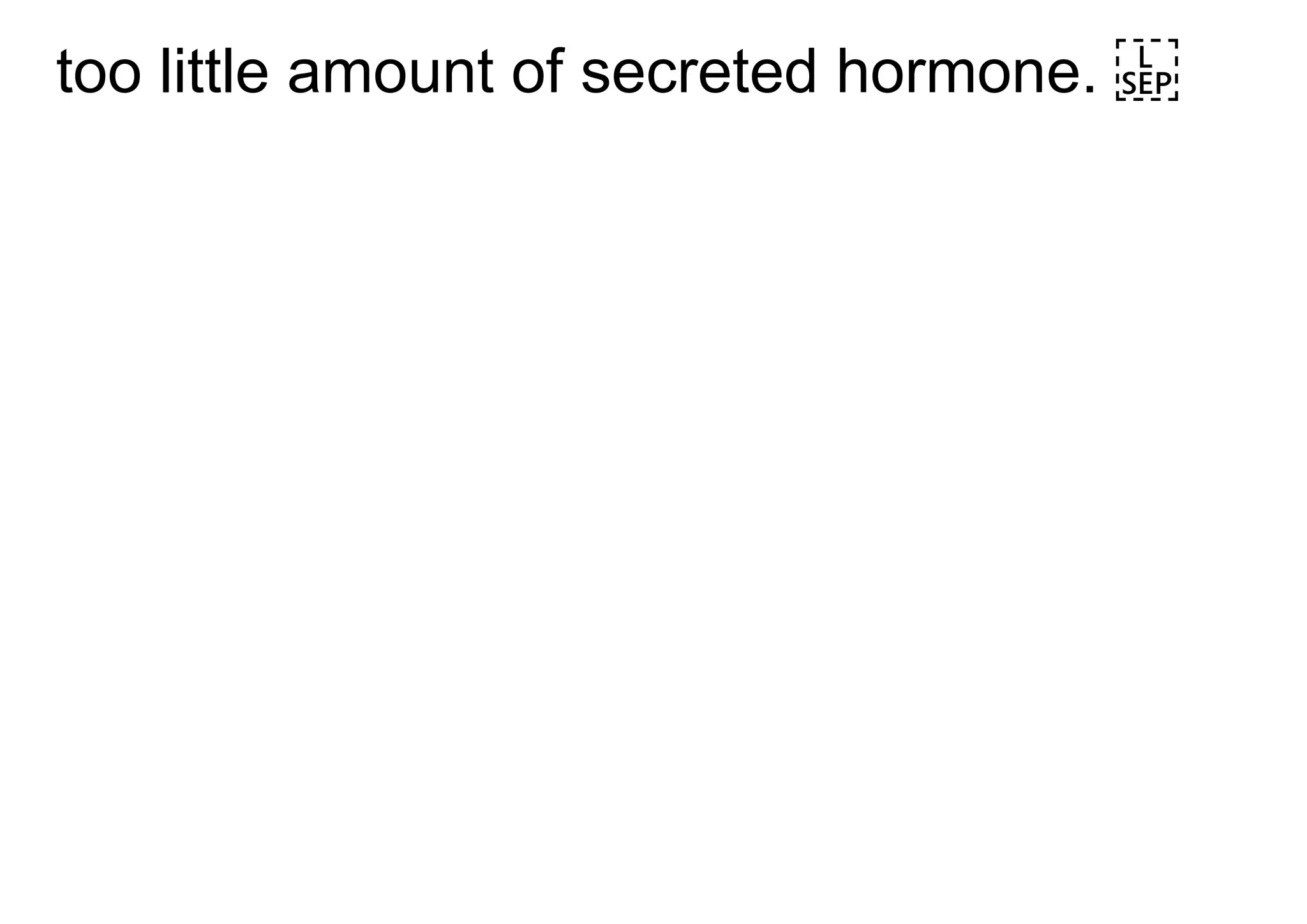 Endocrine system is composed of glands that secrete different types of ...