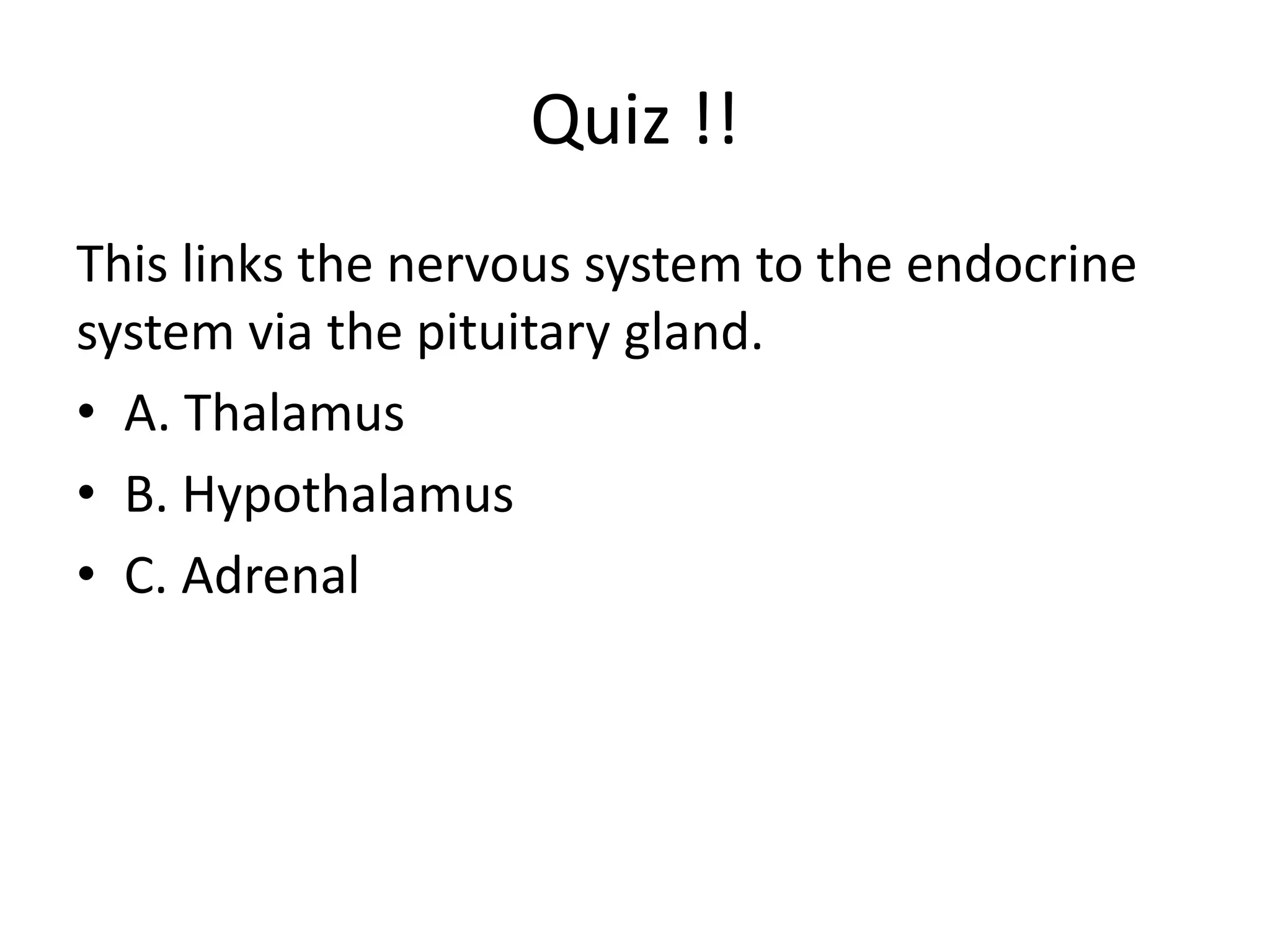 Endocrine system lecture | PPTX | Thyroid Disorders | Endocrine and ...