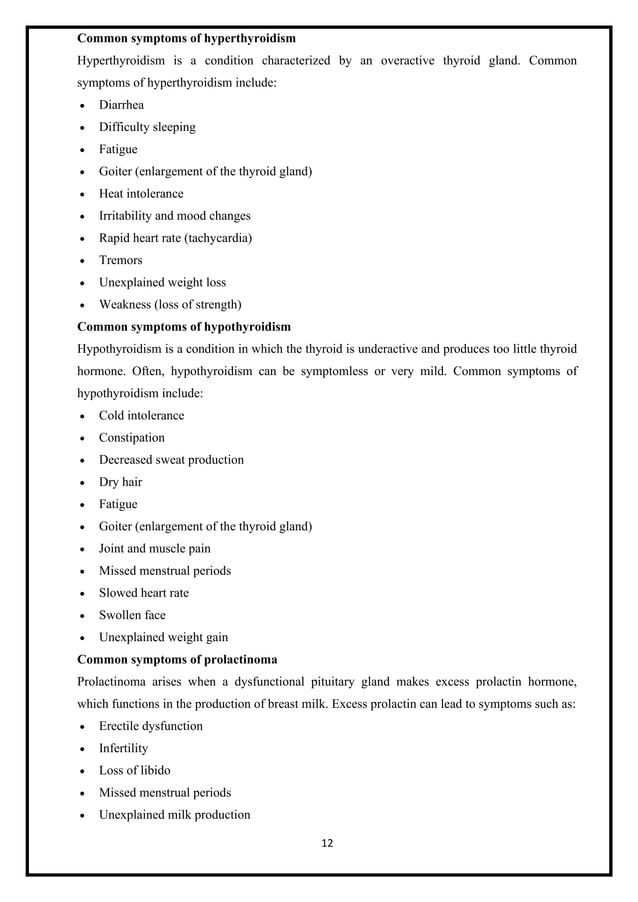 Endocrine system overview | PDF