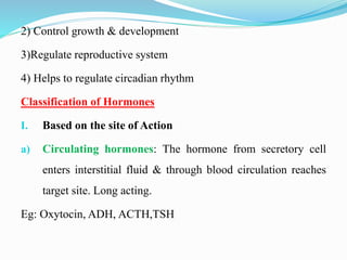 Endocrine system Introduction | PPTX