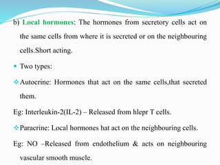 Endocrine system Introduction | PPTX | Hormonal Disorders | Endocrine ...