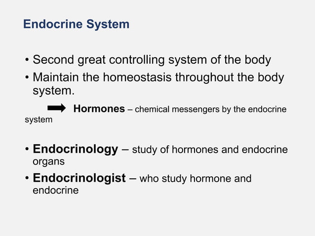 Pearson's Endocrine System | PPTX | Endocrine and Metabolic Diseases ...