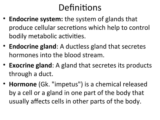 Endocrine System Unit V - Stds - Copy.ppt