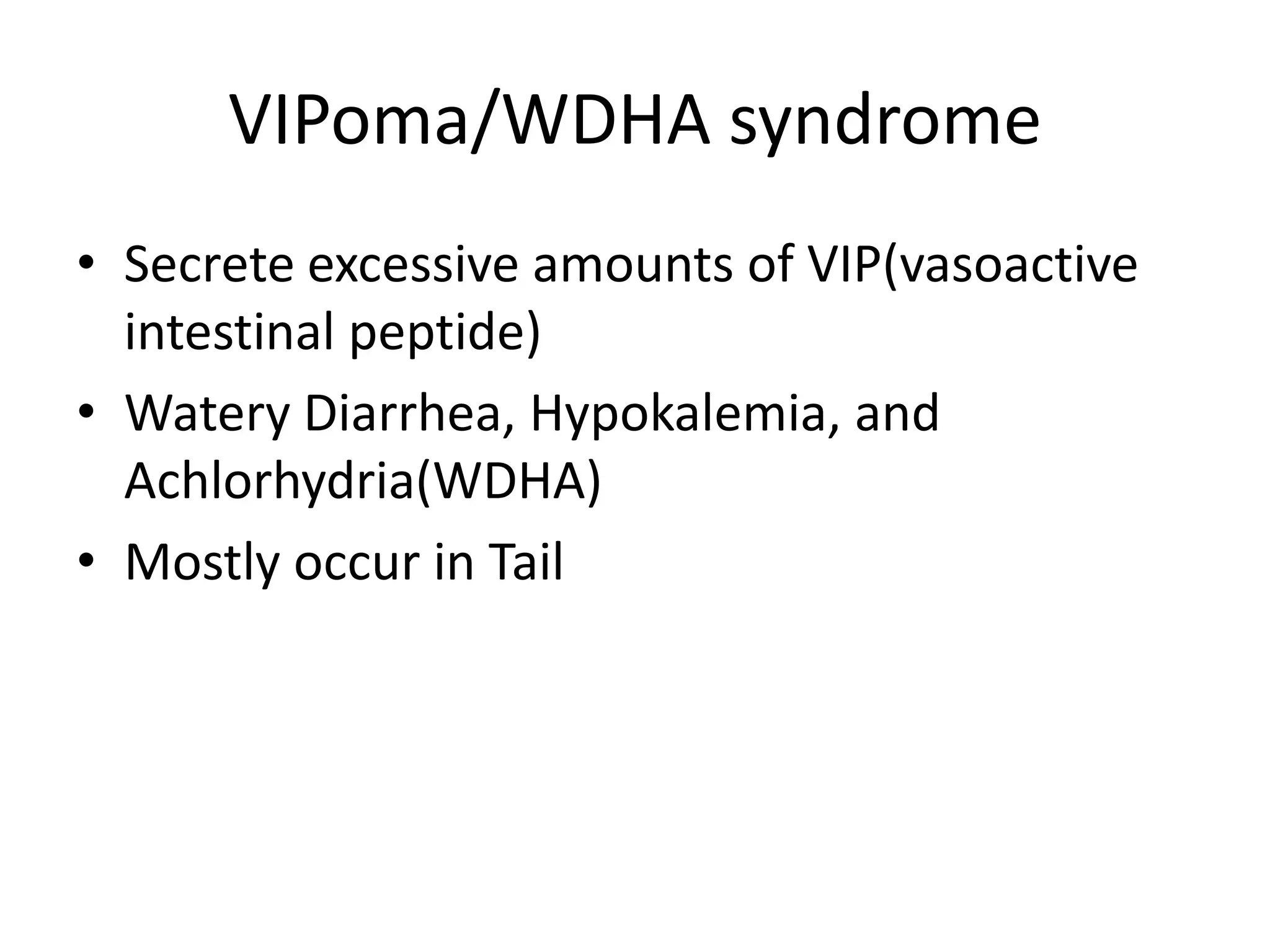 Endocrine tumors of git | PPTX
