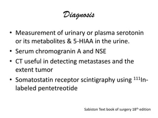 Endocrine tumors of git | PPTX