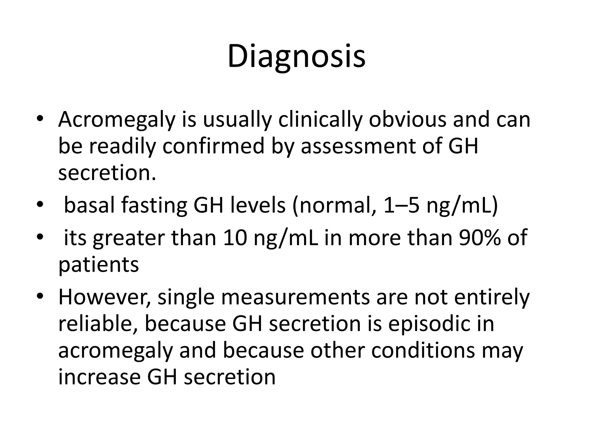 Acromegaly | PPTX | Endocrine and Metabolic Diseases | Diseases and ...