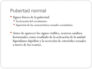 Endocrinologia En La Pubertad | PPT