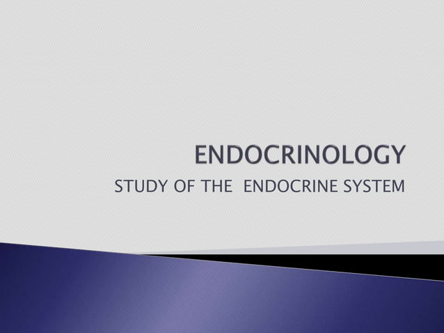 Endocrinology | PPTX | Thyroid Disorders | Endocrine and Metabolic Diseases