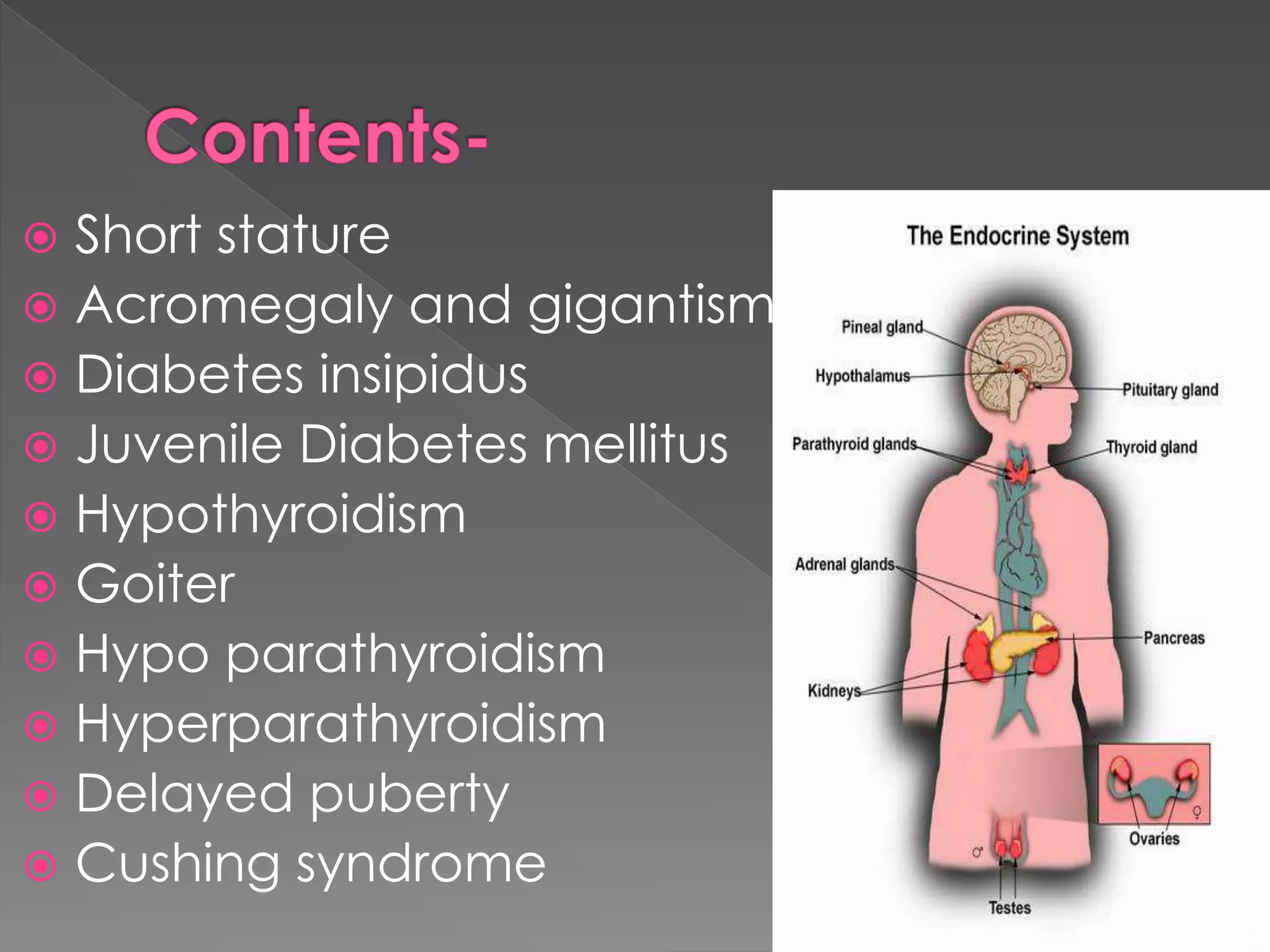 disorders of Endocrine in Children | PPTX