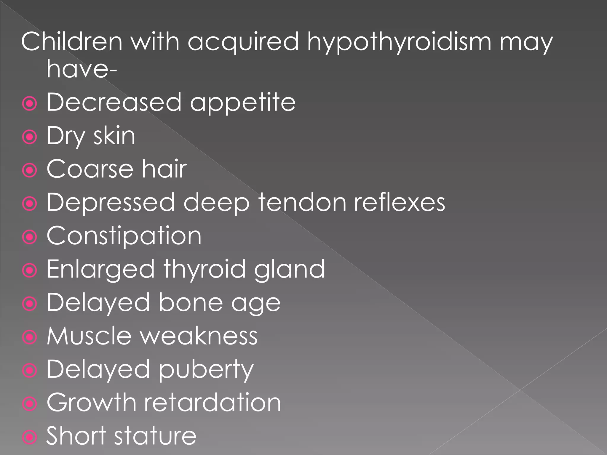 disorders of Endocrine in Children | PPTX