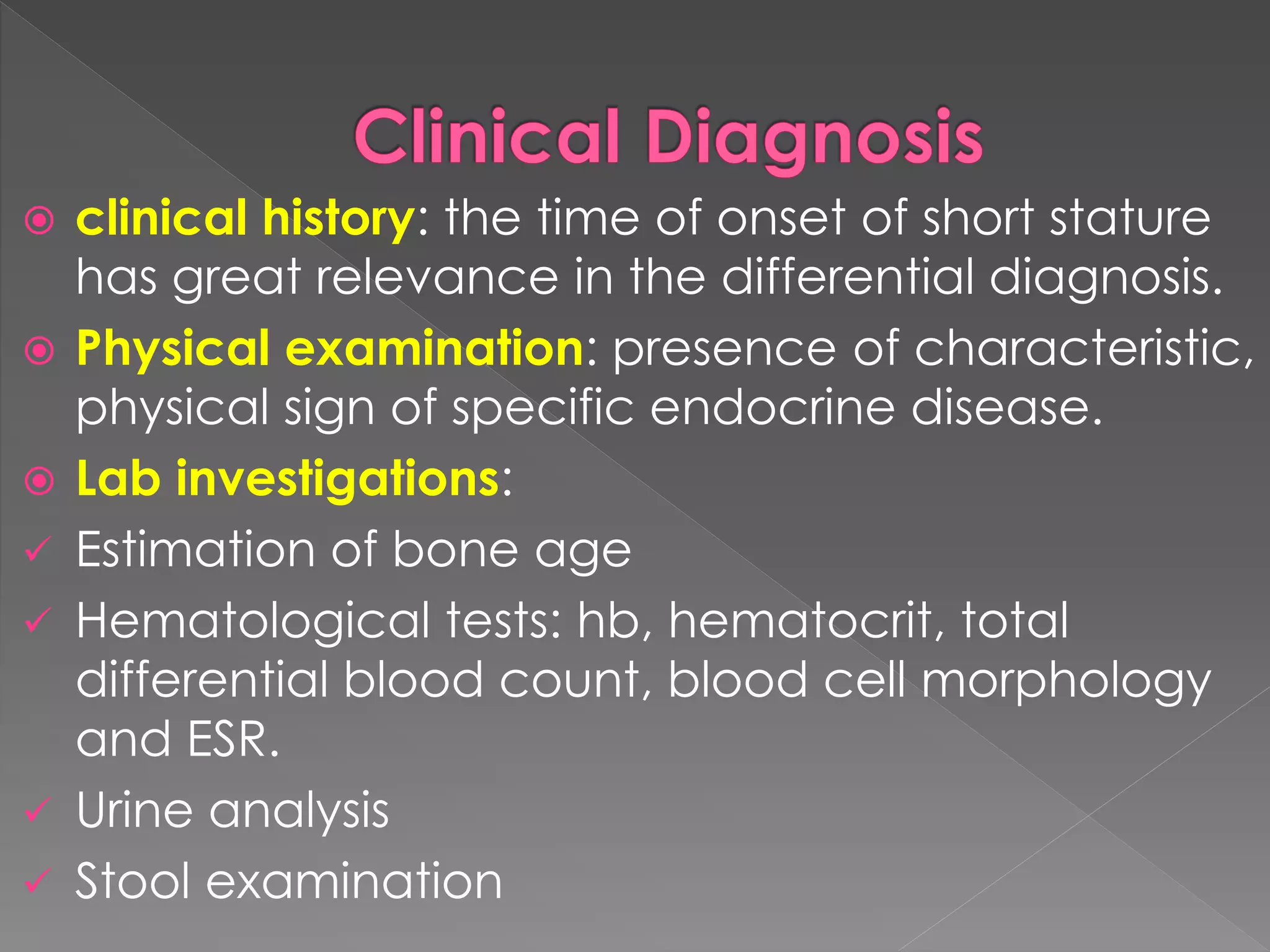 disorders of Endocrine in Children | PPTX