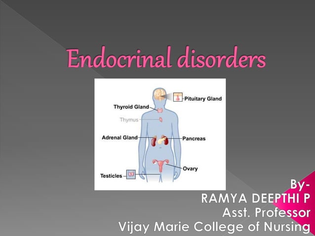 disorders of Endocrine in Children | PPTX | Hormonal Disorders ...