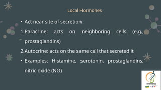 Comprehensive Overview of Endocrinology: Hormones, Glands & Mechanisms ...
