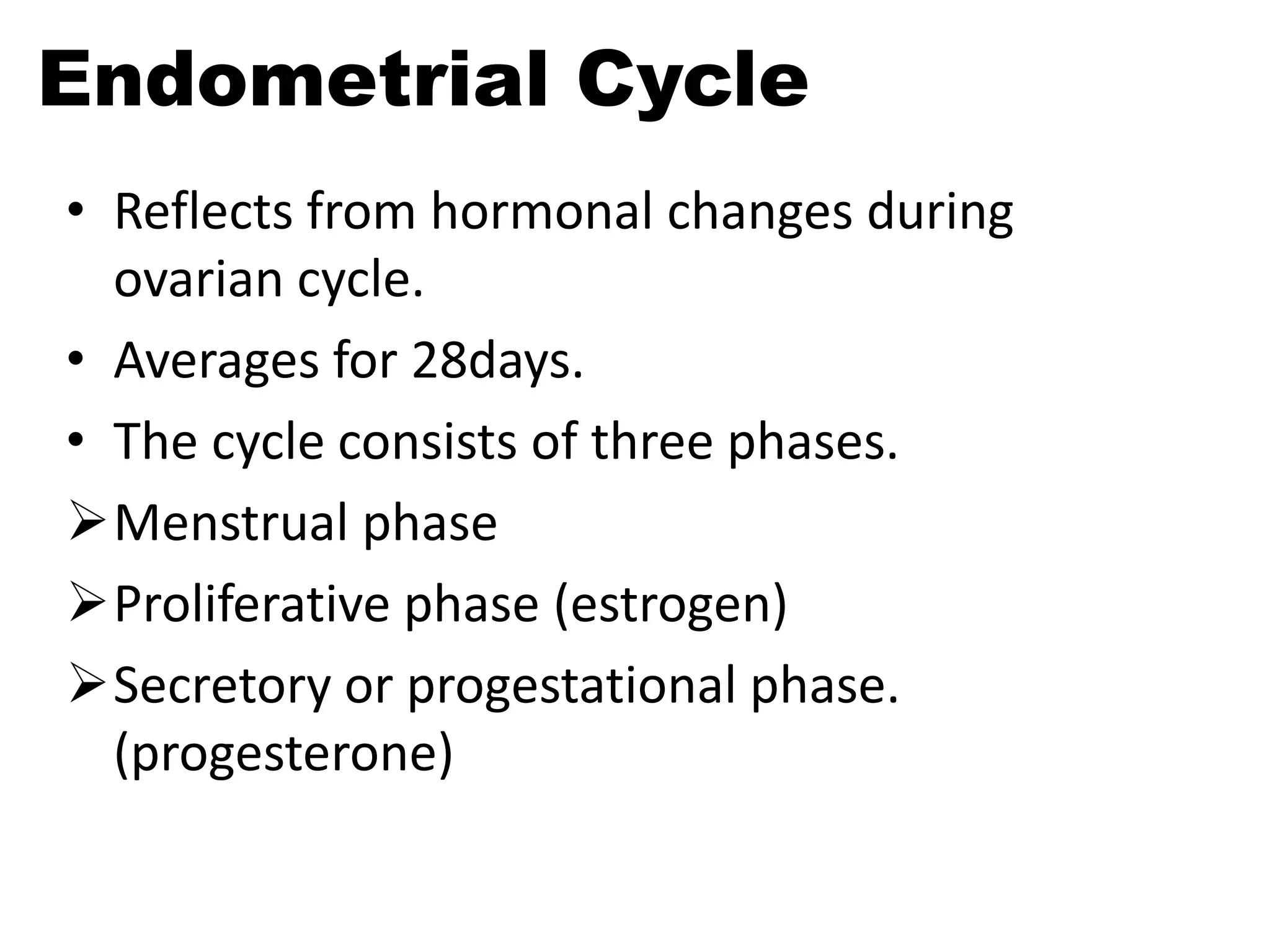 Hormonal Control Of Ovarian And Endometrial Cycles | PPTX