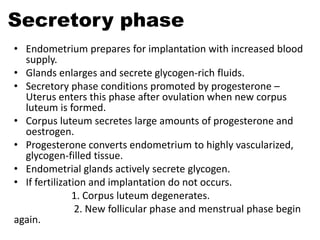 Hormonal Control Of Ovarian And Endometrial Cycles | PPTX