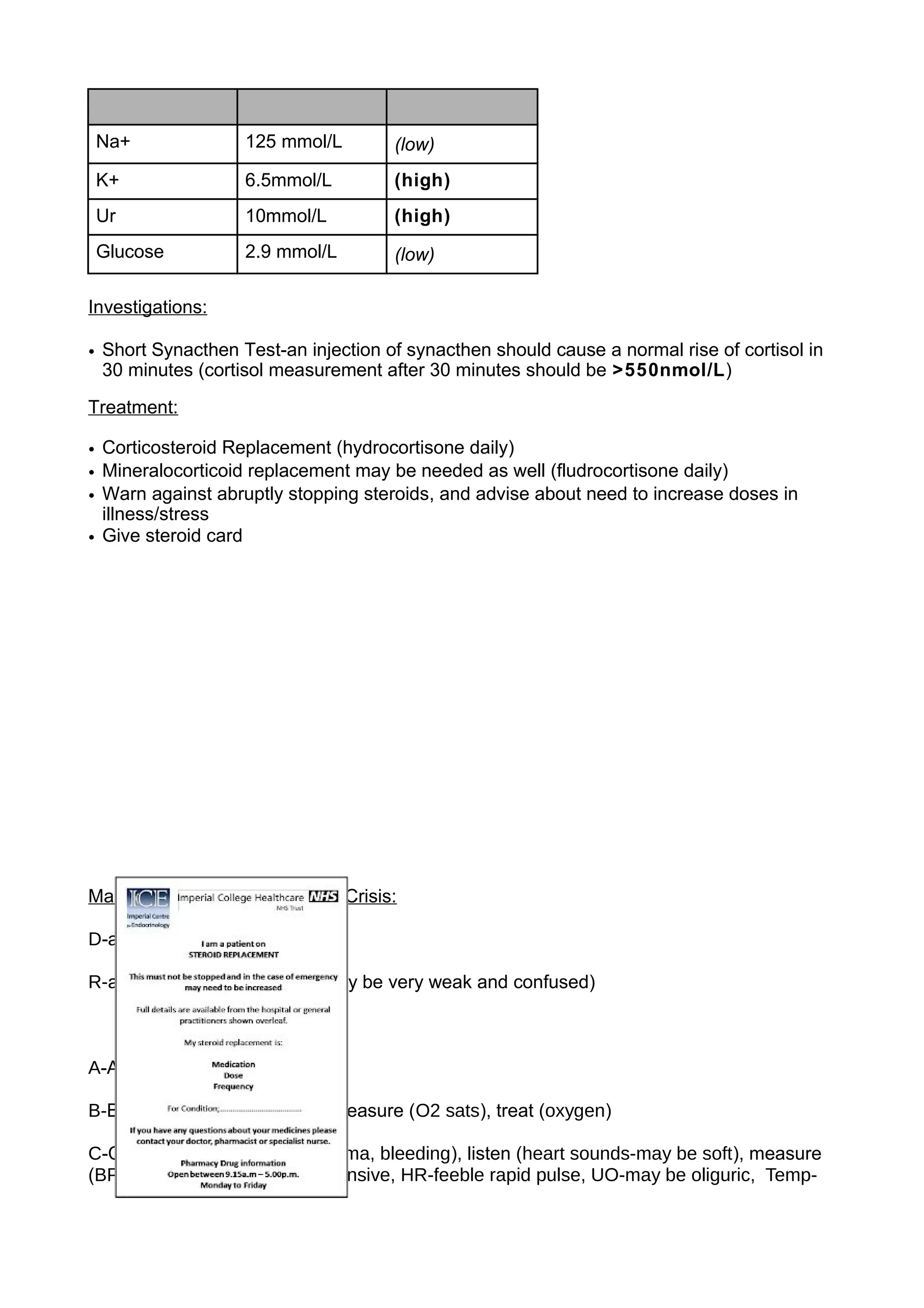 Endocrinology Notes | DOC