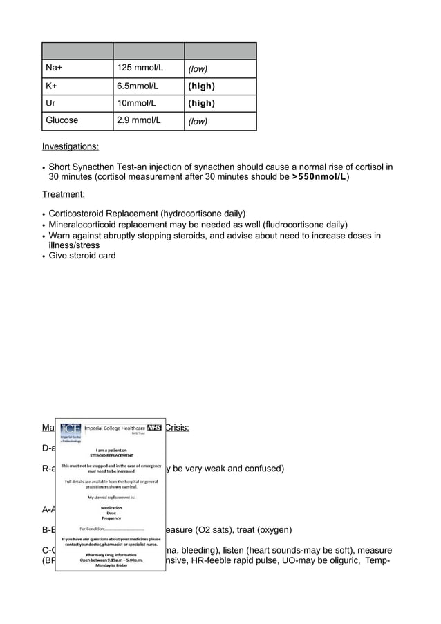 Endocrinology Notes | PDF