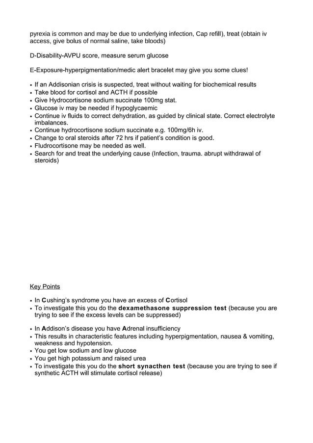 Endocrinology Notes | PDF