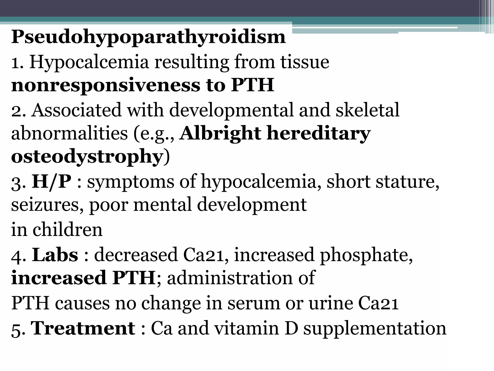 Endocrinology parathyroid gland | PPTX