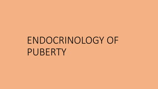 FEMALE ENDOCRINOLOGY OF PUBERTY RELEVANT TO OBS & GYN.pptx