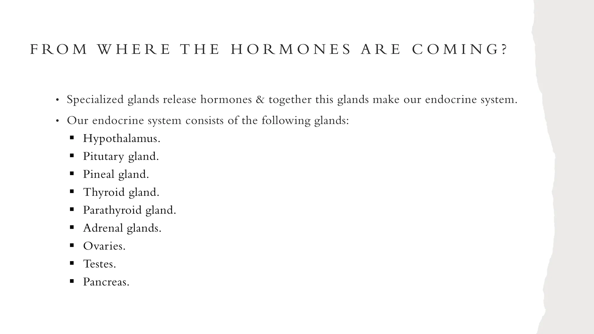 Basics of Endocrinology with types of hormones.pdf