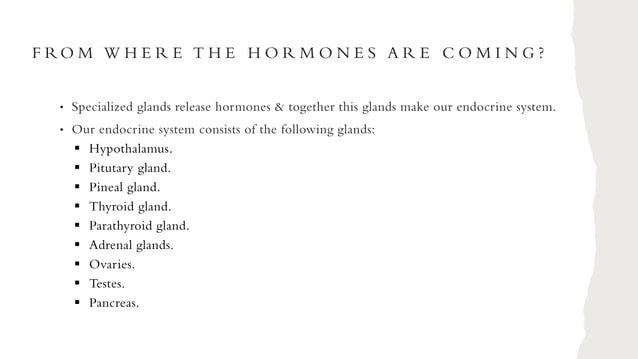 Basics of Endocrinology with types of hormones.pdf