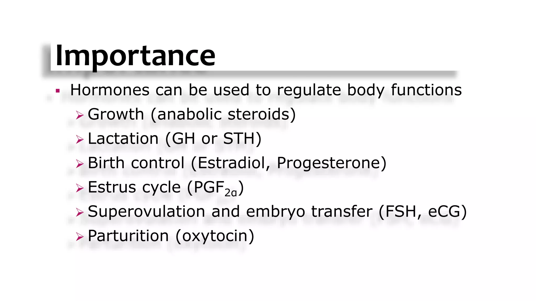 Physiology of the Endocrine System | PPTX