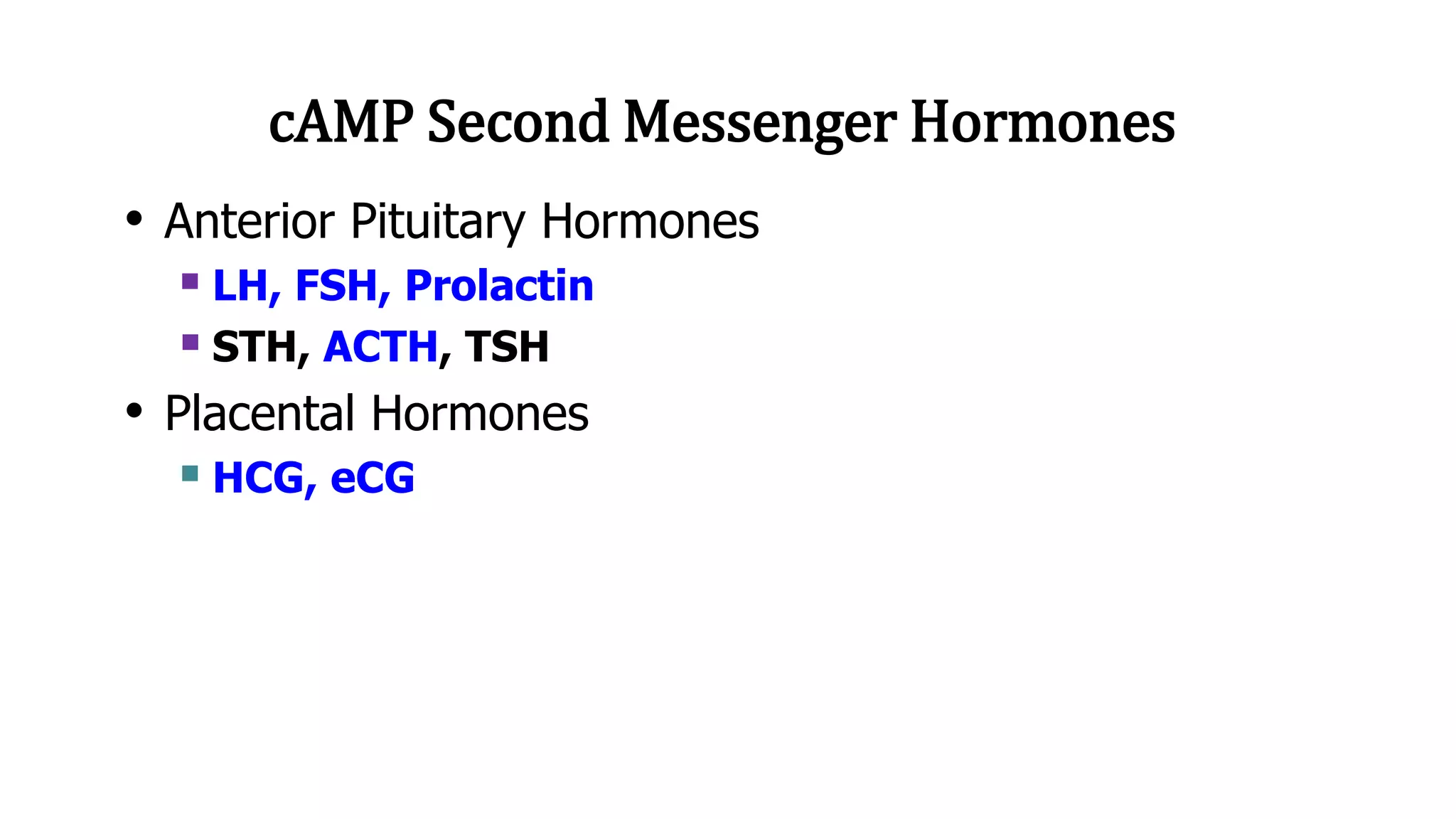 Mechanism of Hormone Action | PPTX