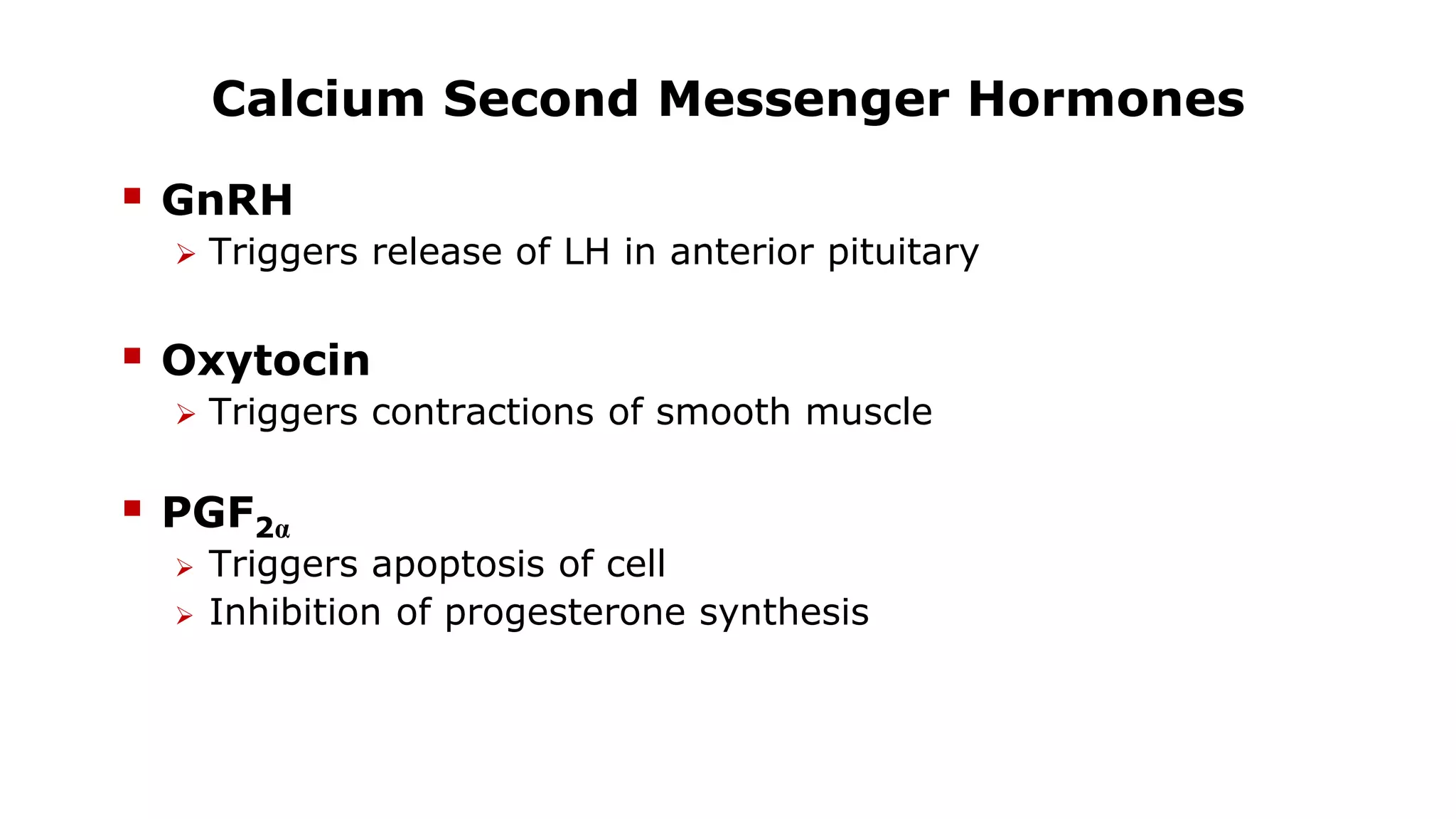 Mechanism of Hormone Action | PPTX