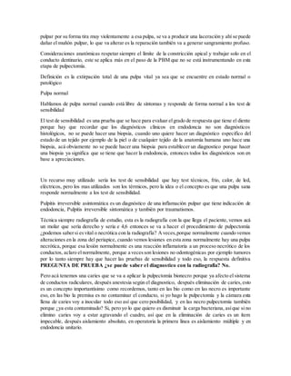 Endodoncia clase3 | DOCX