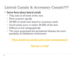 Endodontic Periodontic Considerations | PPT