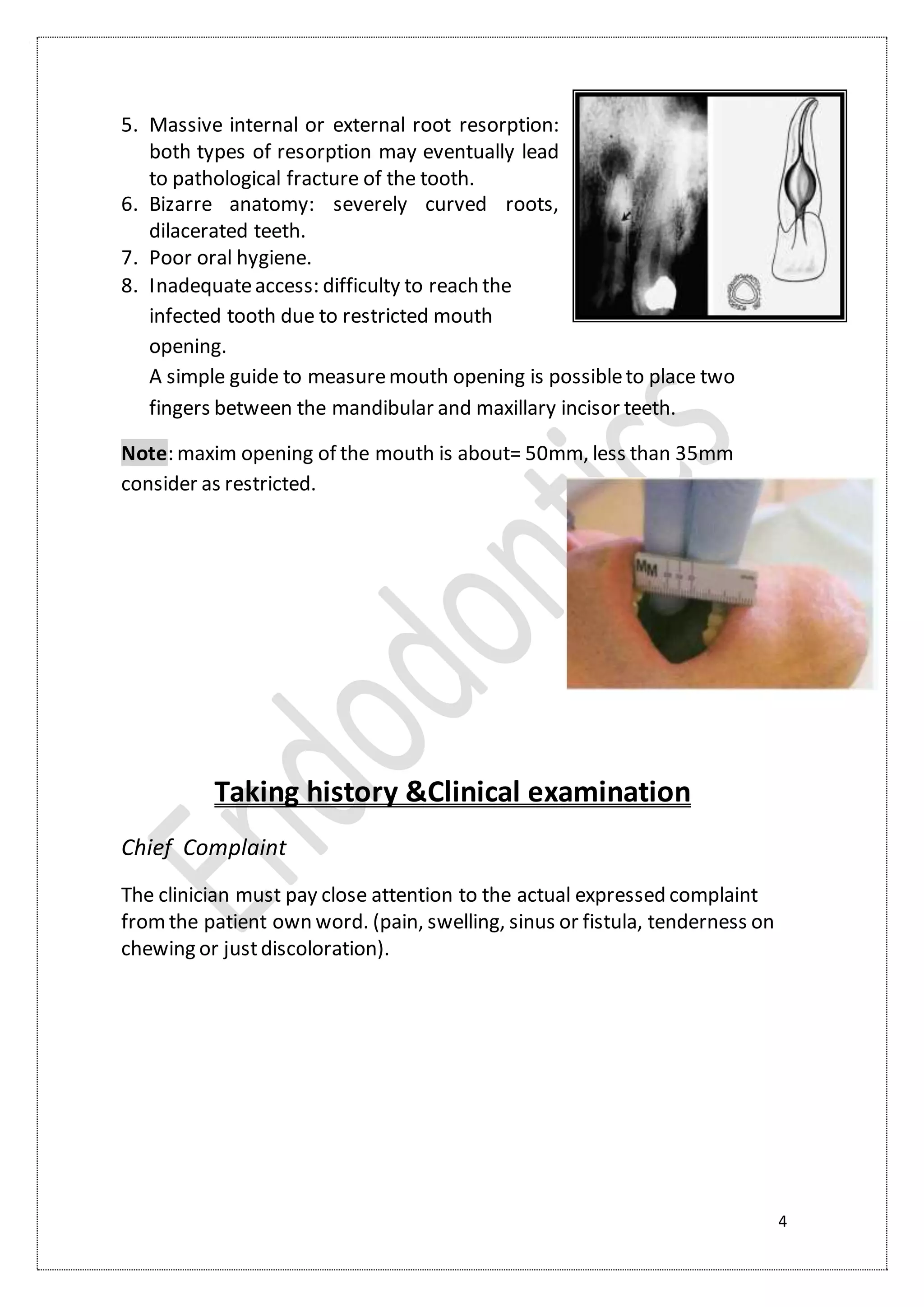 K-Endodontic scope-lec-1 | DOCX | Dental Health | Diseases and Conditions