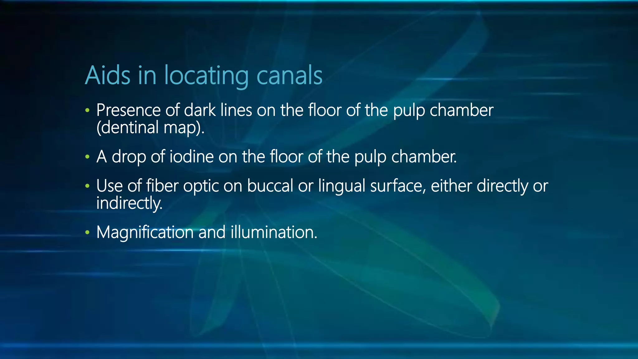 Endodontic Access Cavity Preparation | PPTX