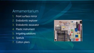 Endodontic Access Cavity Preparation | PPTX