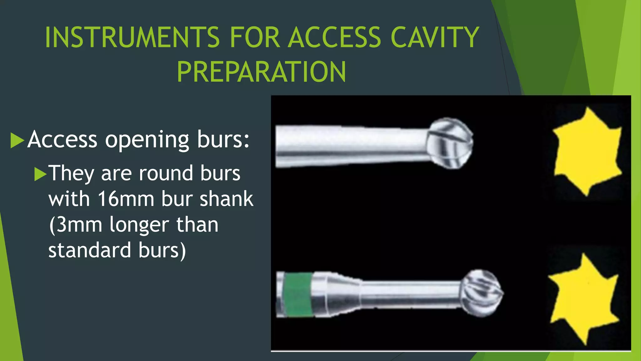 Endodontic Access Cavity Preparation | PPTX