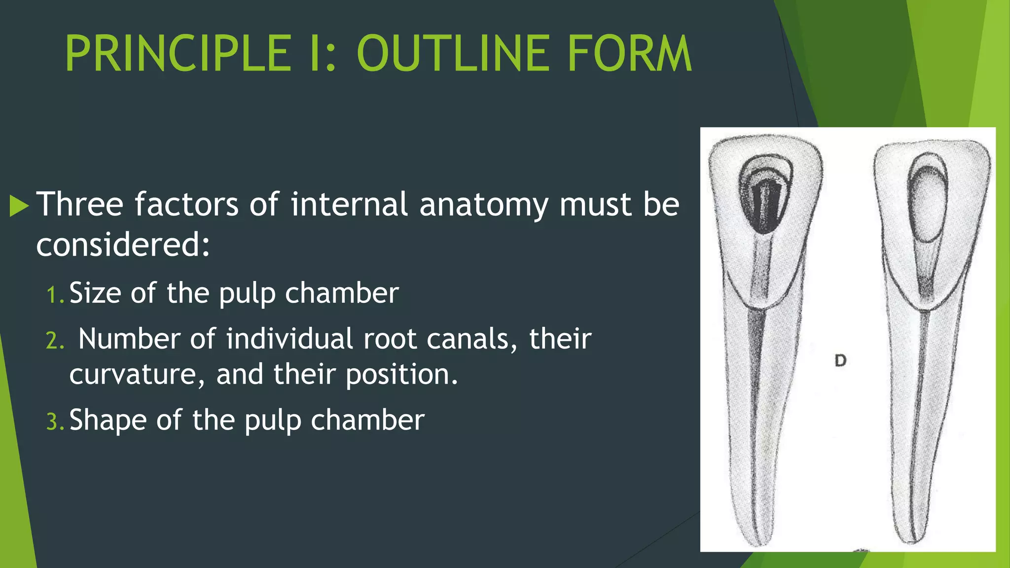 Endodontic Access Cavity Preparation | PPTX