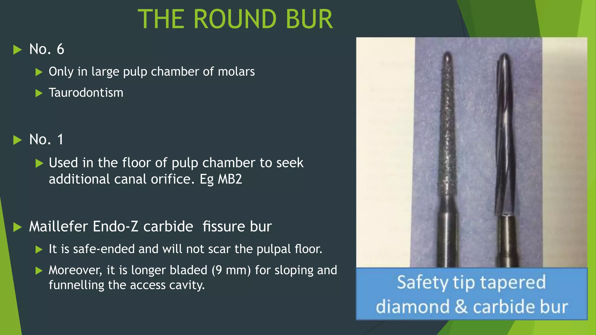 Endodontic Access Cavity Preparation | PPTX