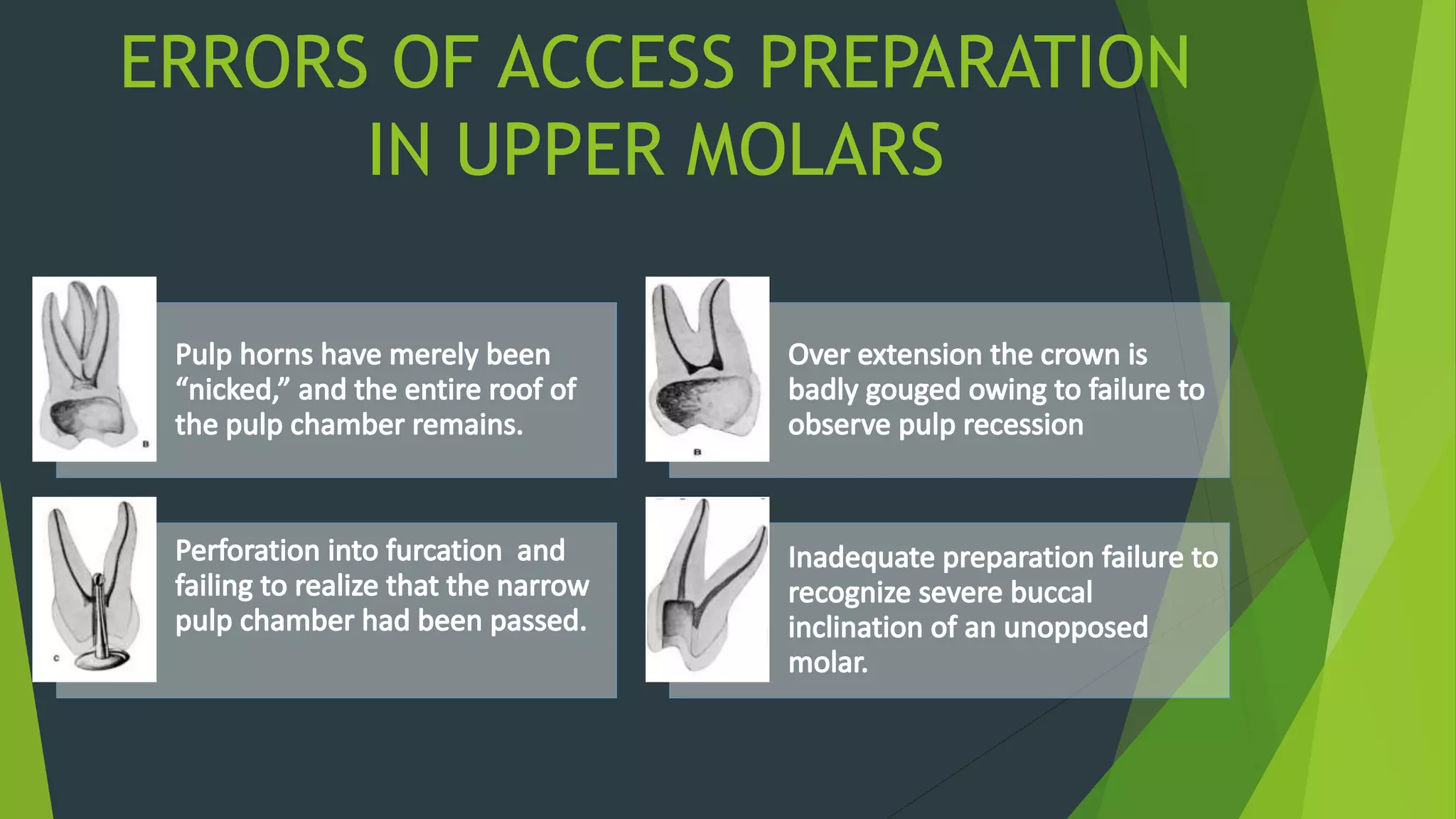 Endodontic Access Cavity Preparation | PPTX
