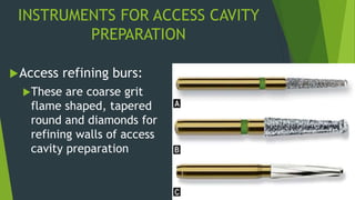 Endodontic Access Cavity Preparation | PPTX