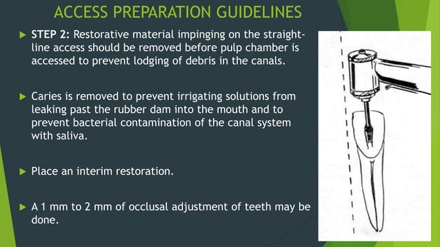 Endodontic Access Cavity Preparation | PPTX