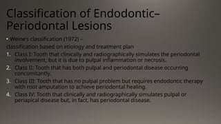 Endodontic and Periodontal Interrelationships.pptx | Dental Health ...