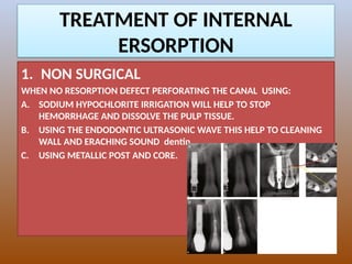 ENDODONTIC ASPECT ROOT RESORPTION dental.pptx