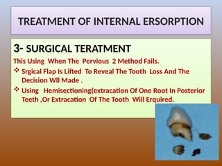 ENDODONTIC ASPECT ROOT RESORPTION dental.pptx